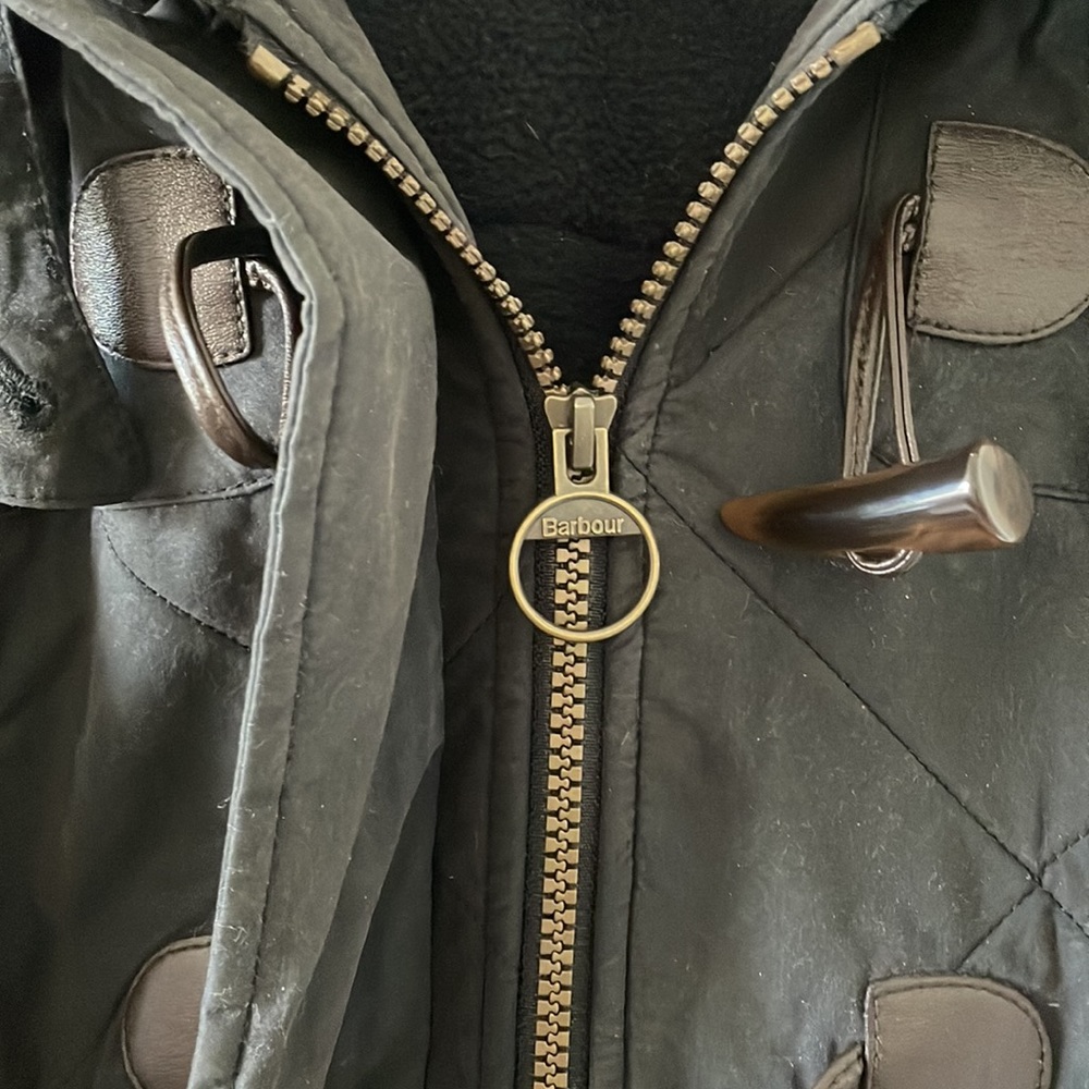 Barbour Wax Duffle Coat - Gem